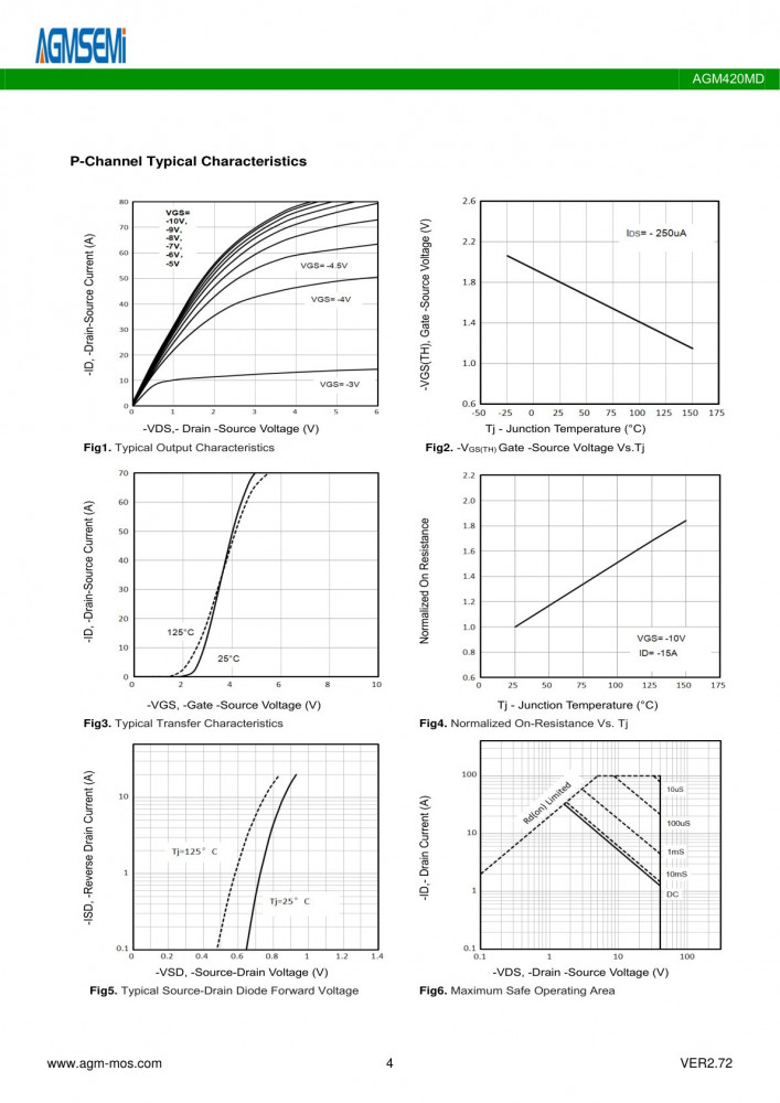 AGM420MD datasheet page 4