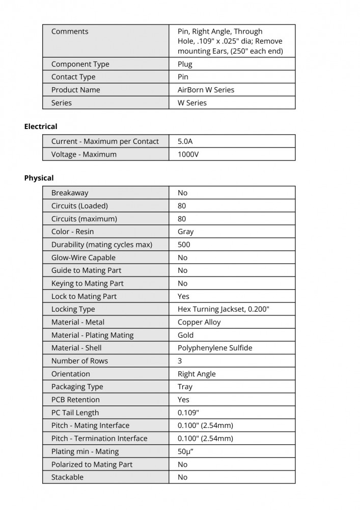 WG80PR7JTB342 technical document image, page 2