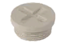 Heavy-Duty Blanking Plug with Gasket, Pg36Thread, Grey RAL 7001 for sale