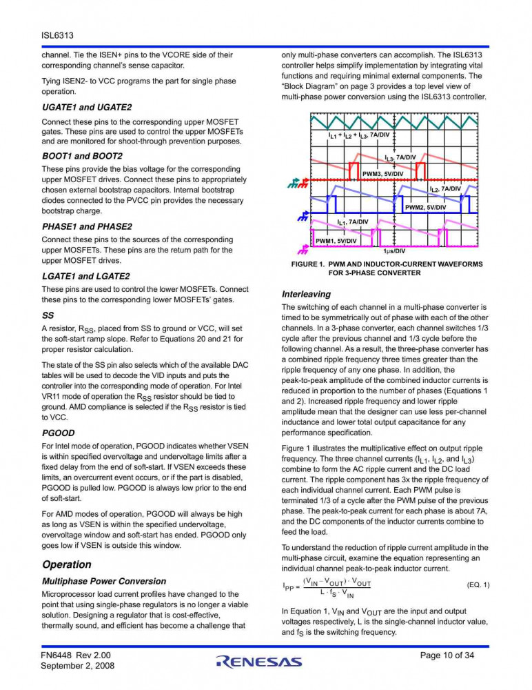 ISL6313 datasheet page 10