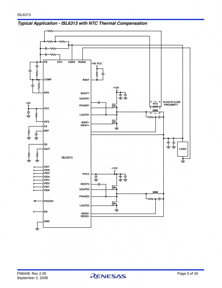 ISL6313 datasheet page 5