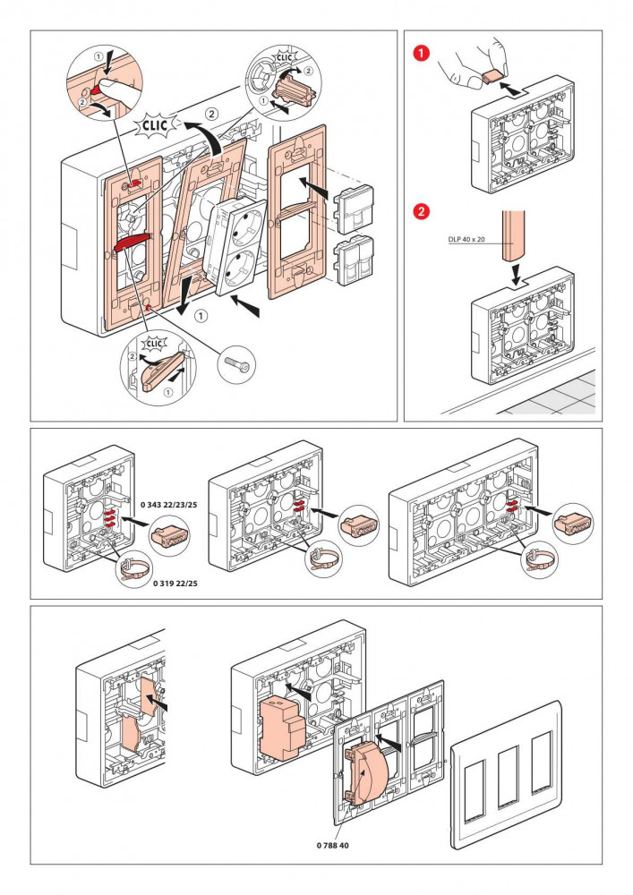Legrand 078888L technical drawing, page 2