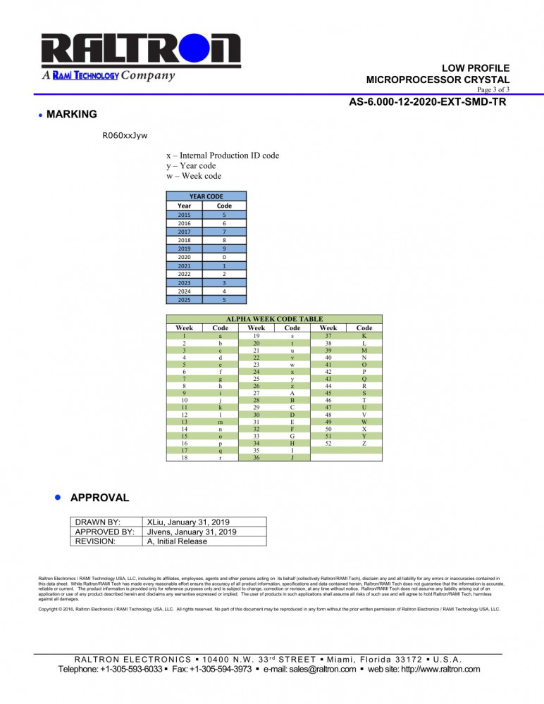 AS-6.000-12-2020-EXT-SMD-TR technical document page 3