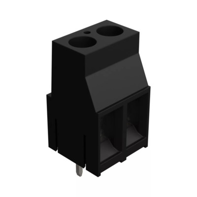 6.35mm Pitch Beau Eurostyle Fixed Mount PCB Terminal Block, Modular, 2 Circuits for sale