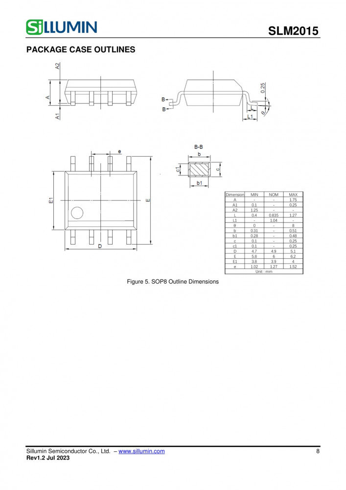 SLM2015 datasheet page 8