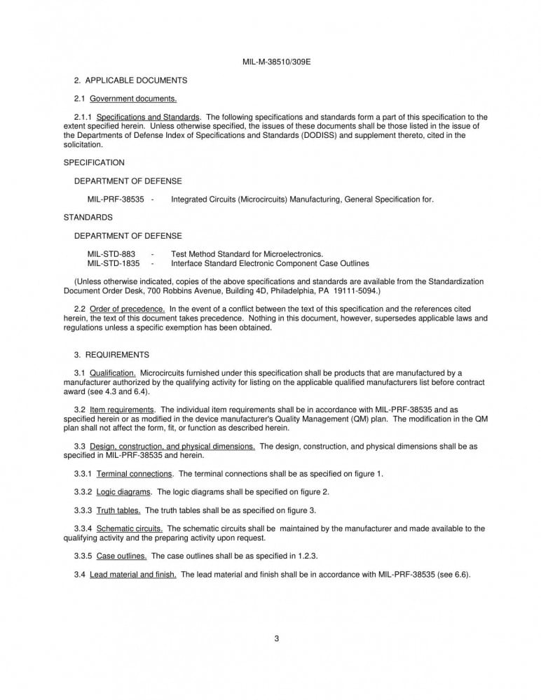 54LS298/BFA technical document page 5