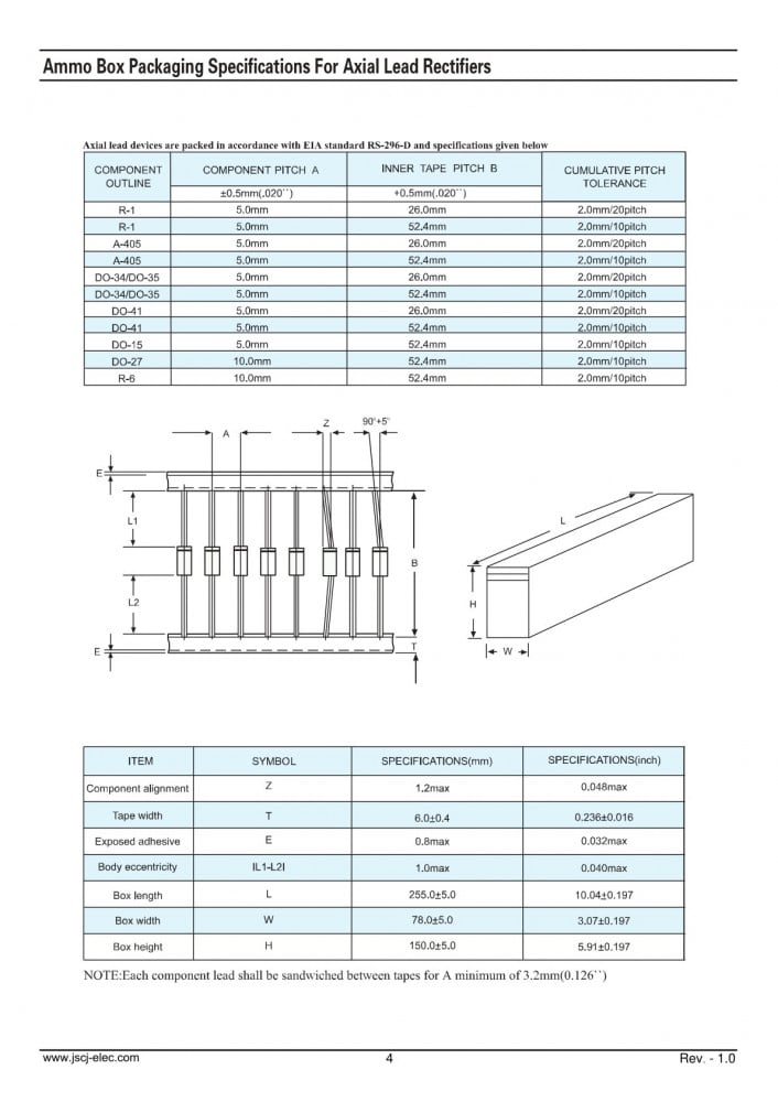 MUR460 datasheet page 4