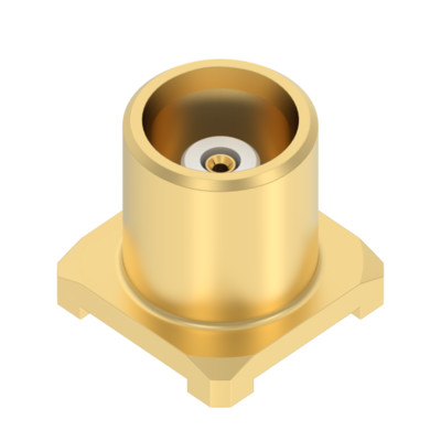 SMB / STRAIGHT JACK RECEPTACLE FOR PCB PRESS-FIT LEGS