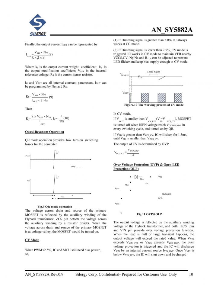 SY5882AFAC datasheet page 10