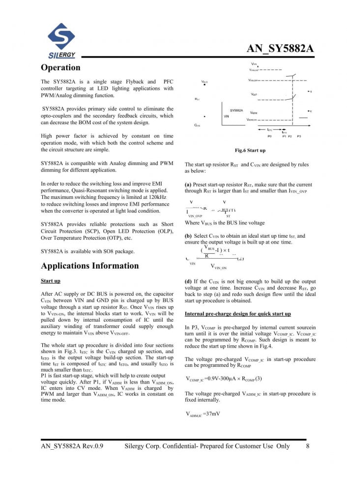 SY5882AFAC datasheet page 8