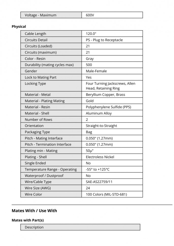Product document page 2
