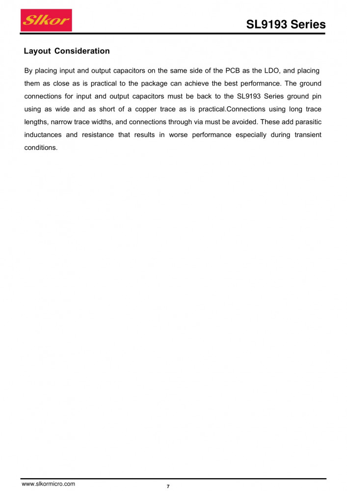 SL9193 datasheet page 7