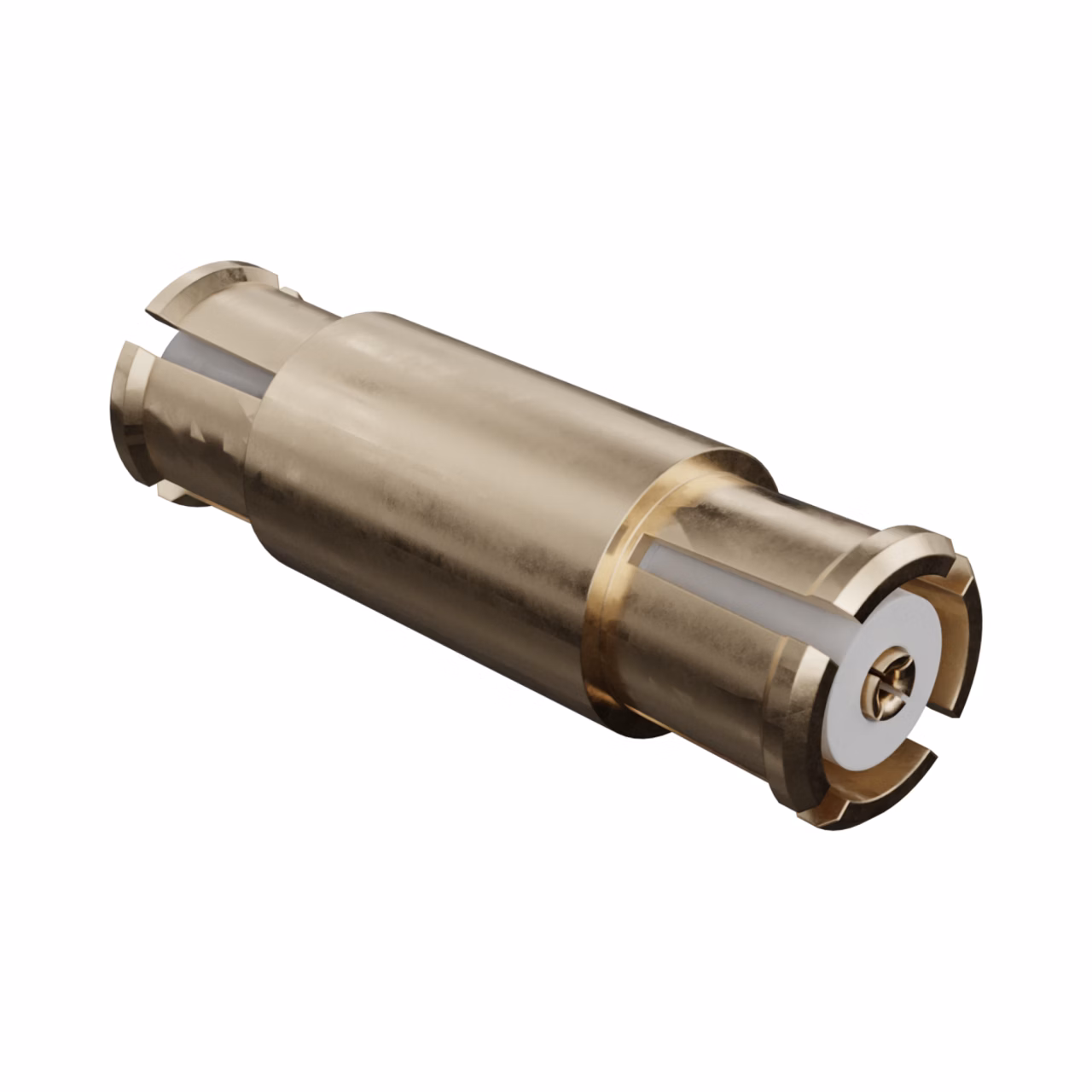 SMP Jack-to-SMP Jack Adapter, Straight, 11.40mm Length, Tray, 50 Ohms for sale
