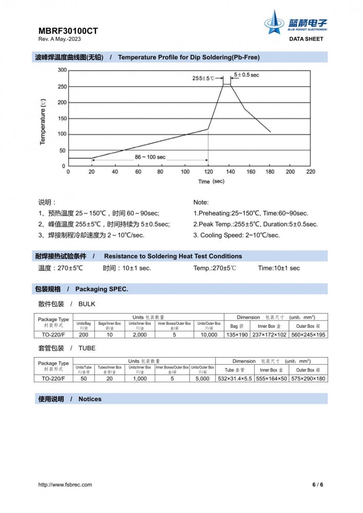 MBRF30100CT datasheet page 6