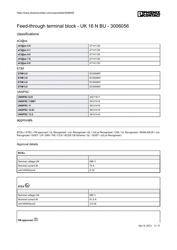 UK 16 N BU 3006056 technical document page 3