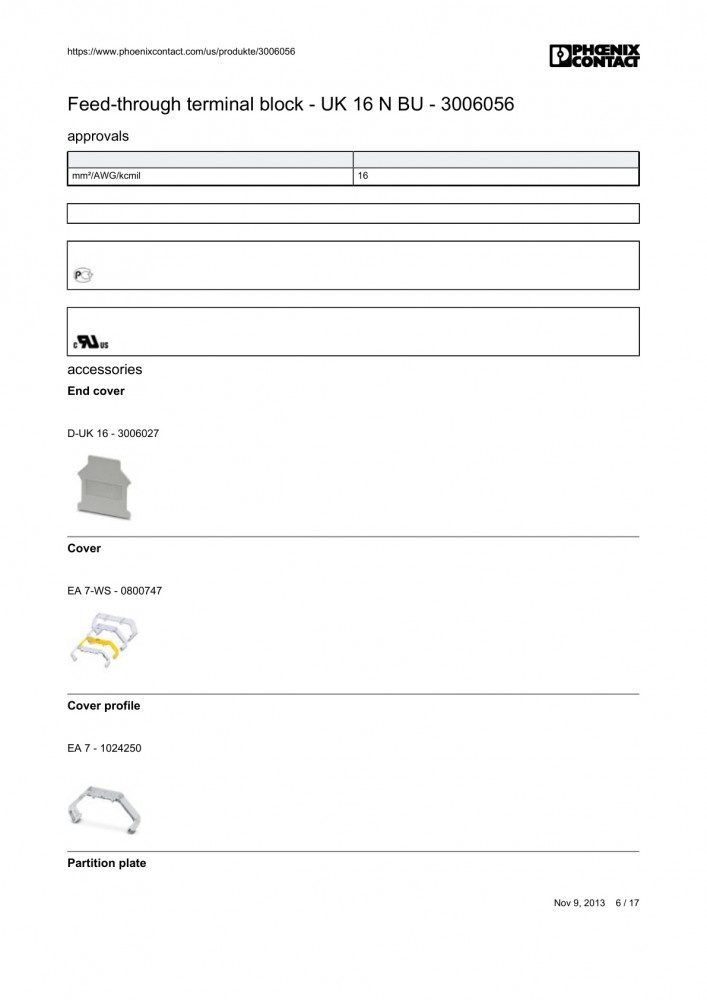 UK 16 N BU 3006056 technical document page 6