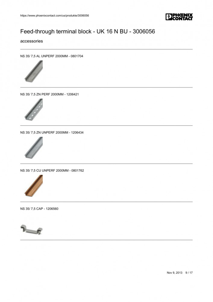 UK 16 N BU 3006056 technical document page 9