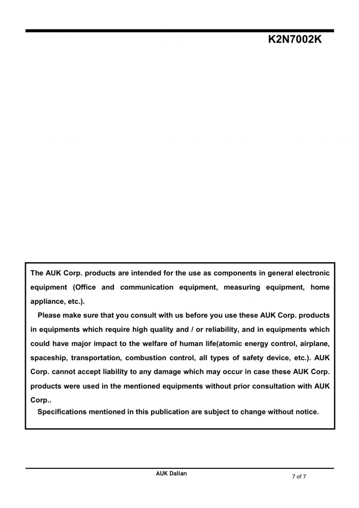 K2N7002K datasheet page 7