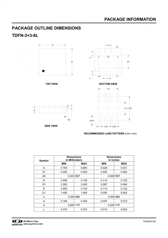 SGM8417-4 datasheet page 8