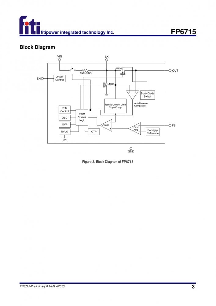 FP6715 datasheet page 3