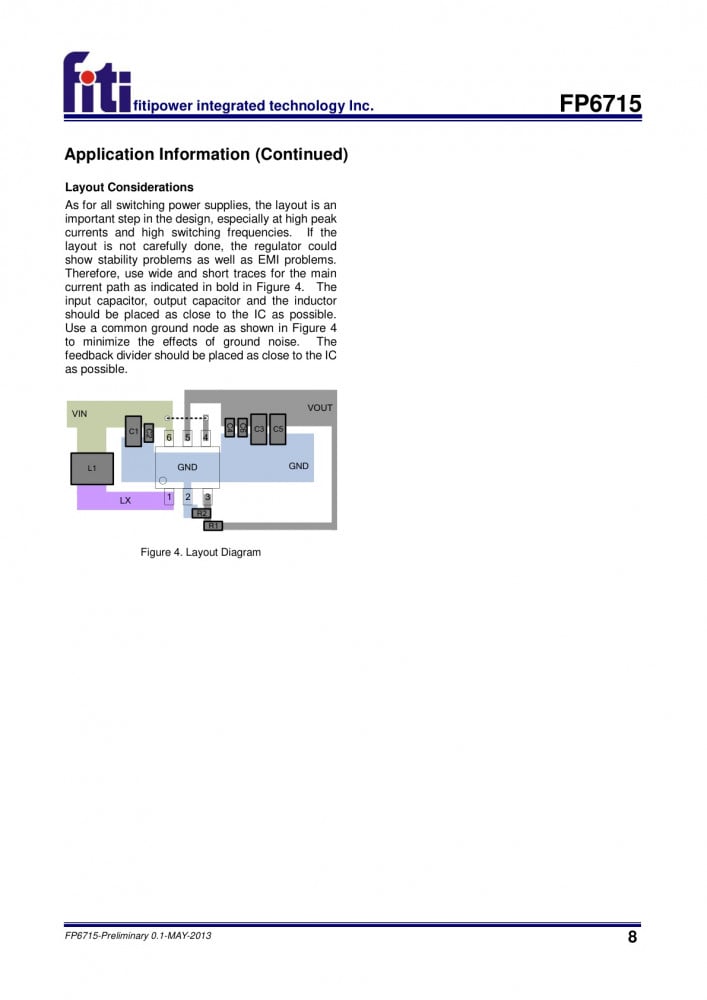 FP6715 datasheet page 8