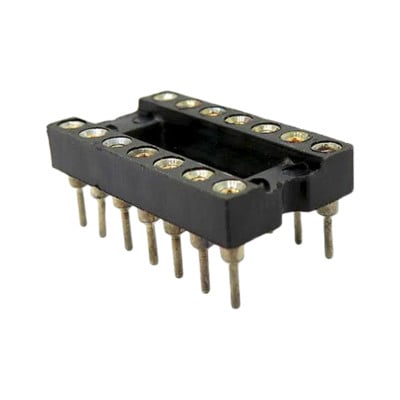 ADAM TECH ICM-628-1-GT-HT IC Socket – High-Temperature IC Socket for Reliable Chip Mounting