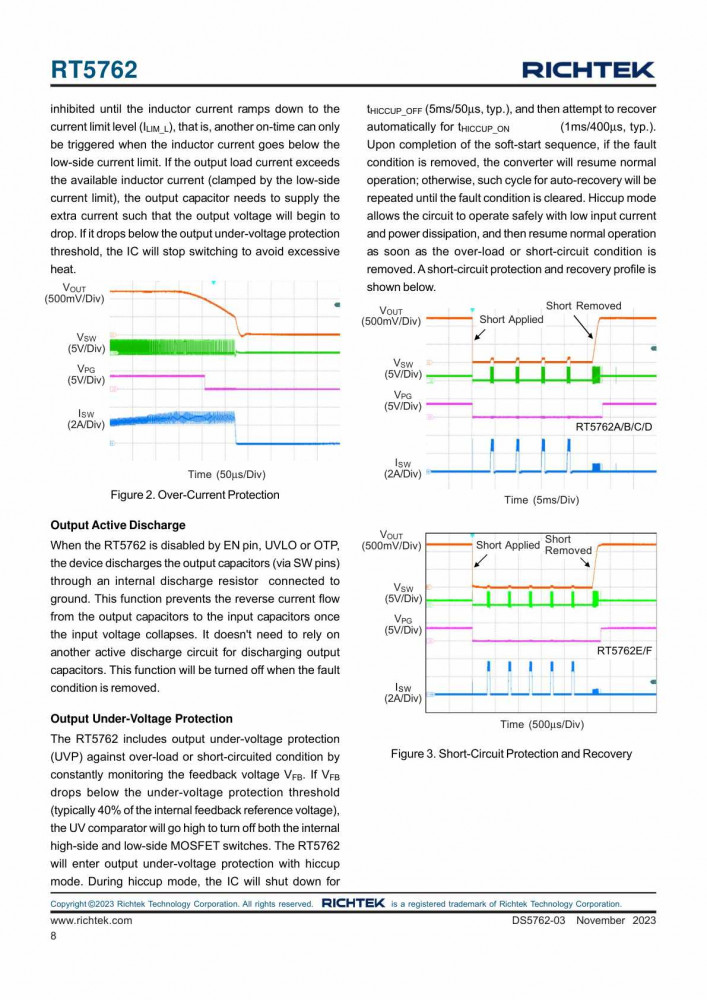 RT5762 datasheet page 8