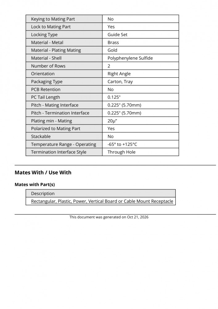 PA10PR8SY technical document image, page 2