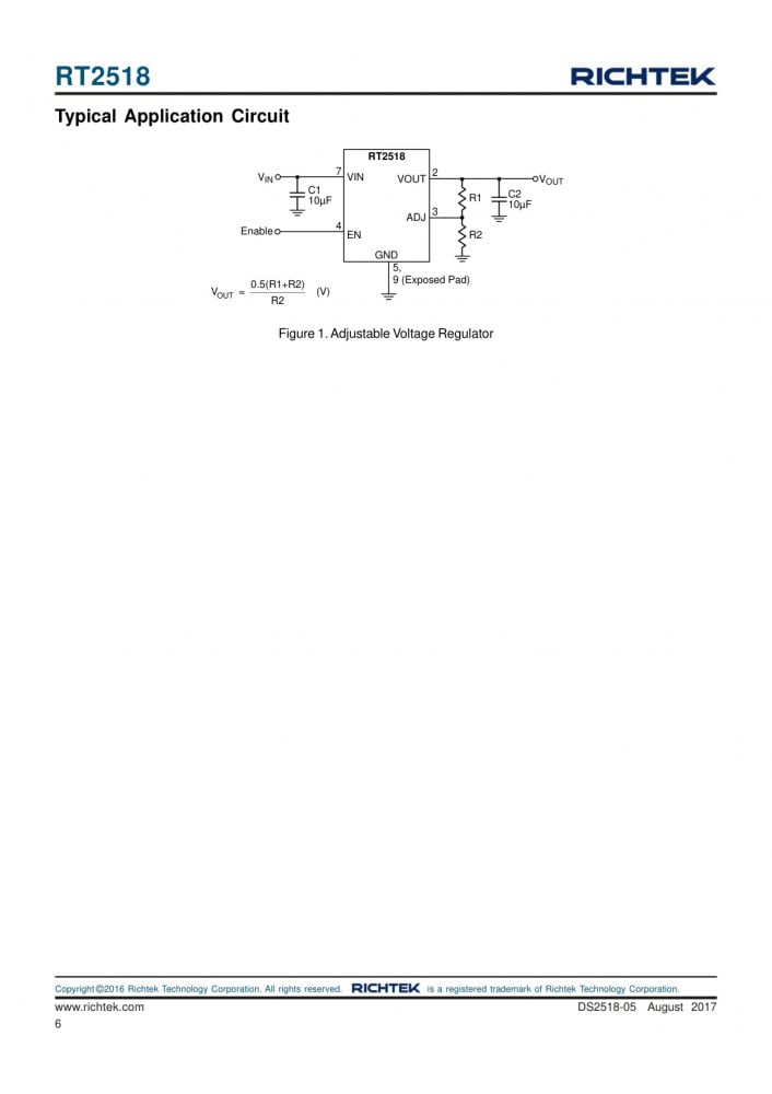 RT2518GQW datasheet page 6
