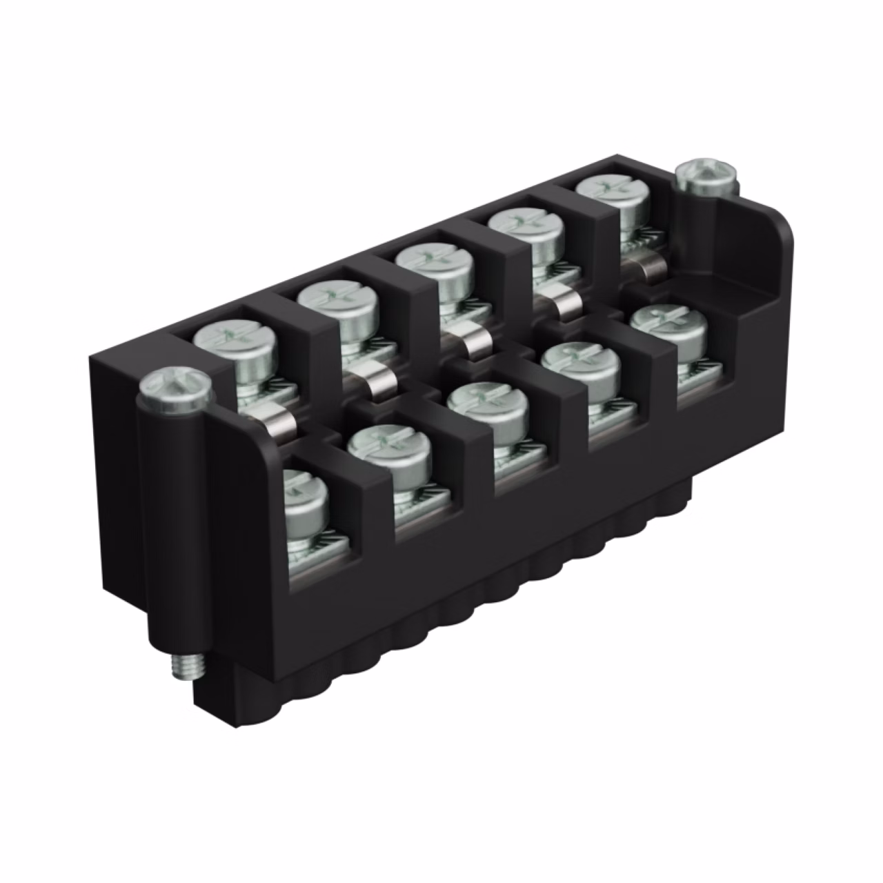 5.08mm Pitch Beau EuroMate Pluggable Terminal Block, Dual Level, 90° Wire Entry, with Retention Screws, 10 Circuits for sale