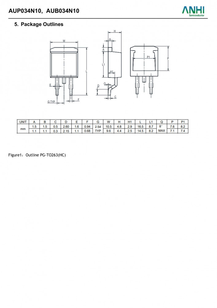 AUB034N10 datasheet page 8