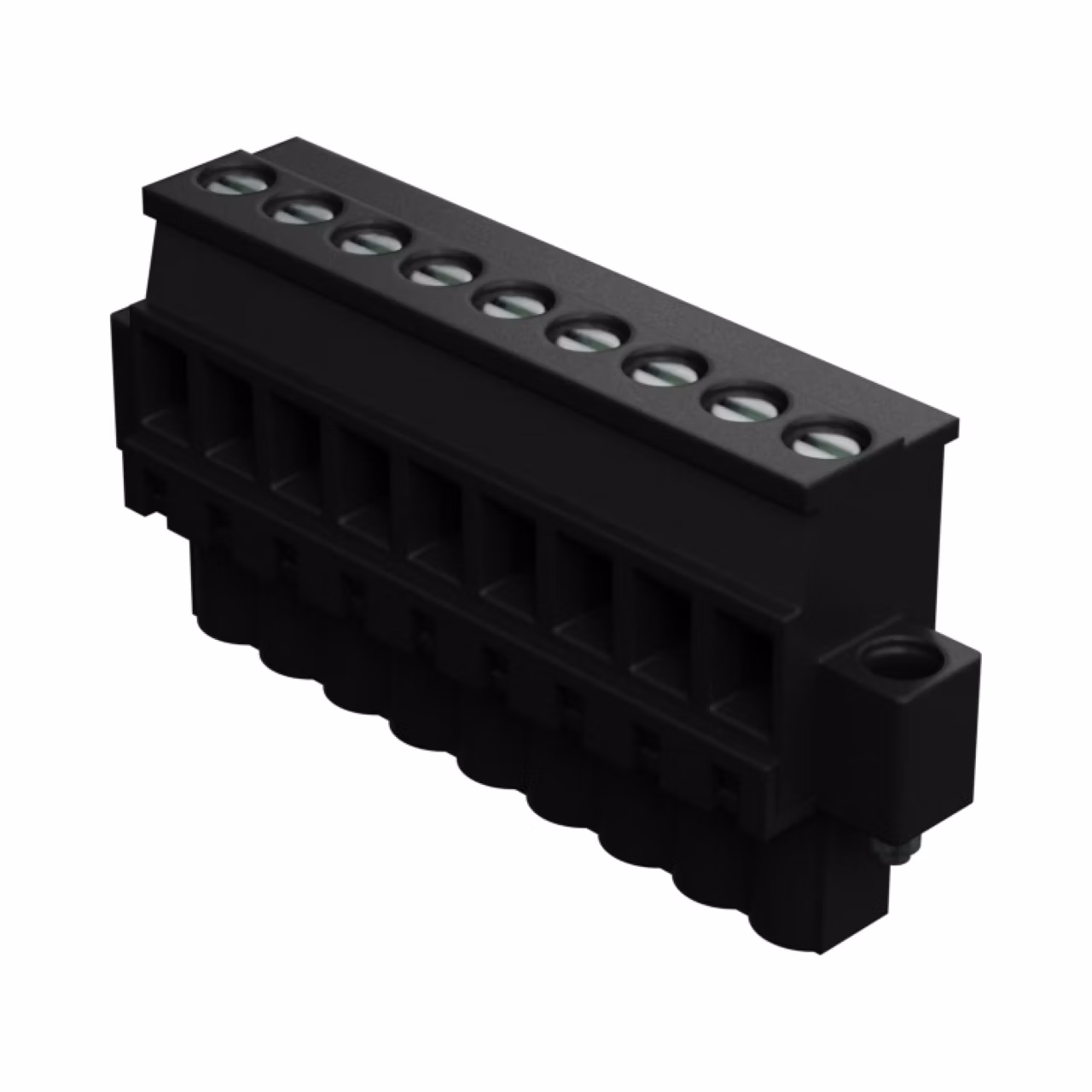 5.00mm Pitch Eurostyle Vertical Plug, with Retention Screws, Rear Wire Entry, 9 Circuits for sale