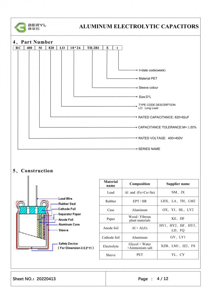 RC400M820LO18*26TH-2B1Et specification page 4