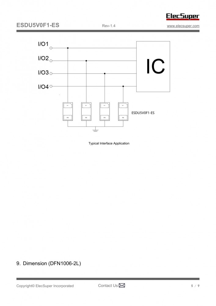 ESDU5V0F1-ES datasheet page 5