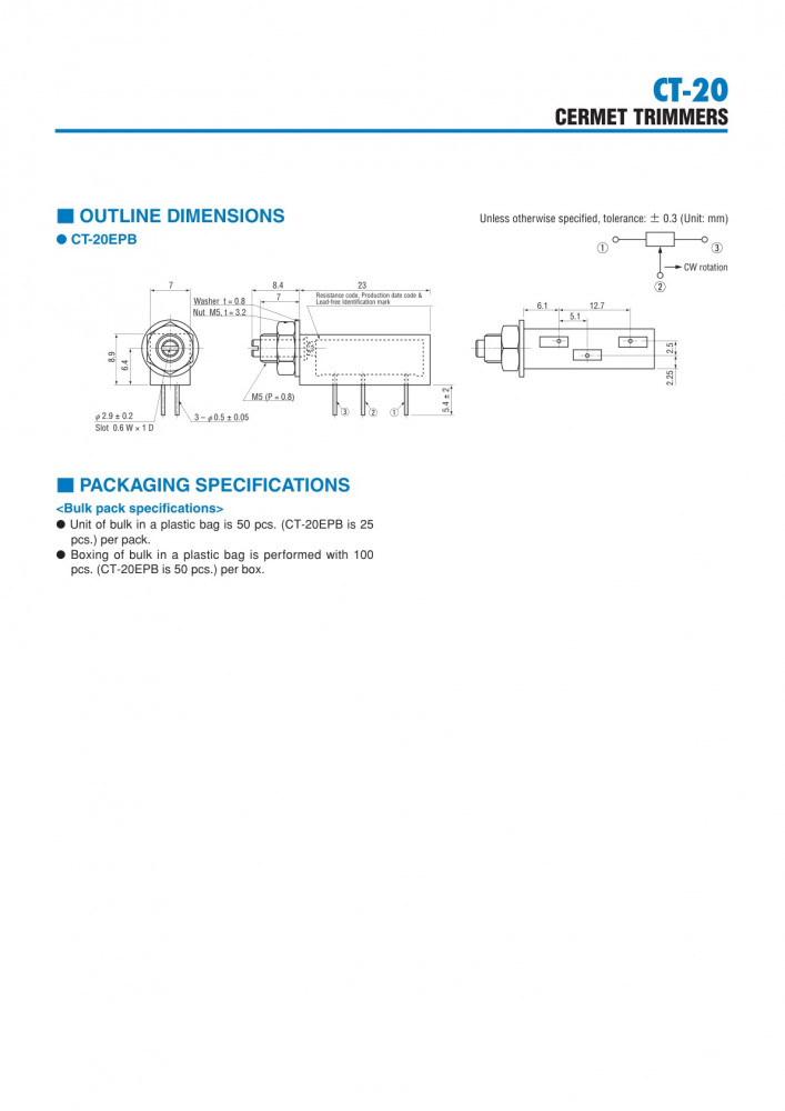 CT-20EP102 datasheet page 4