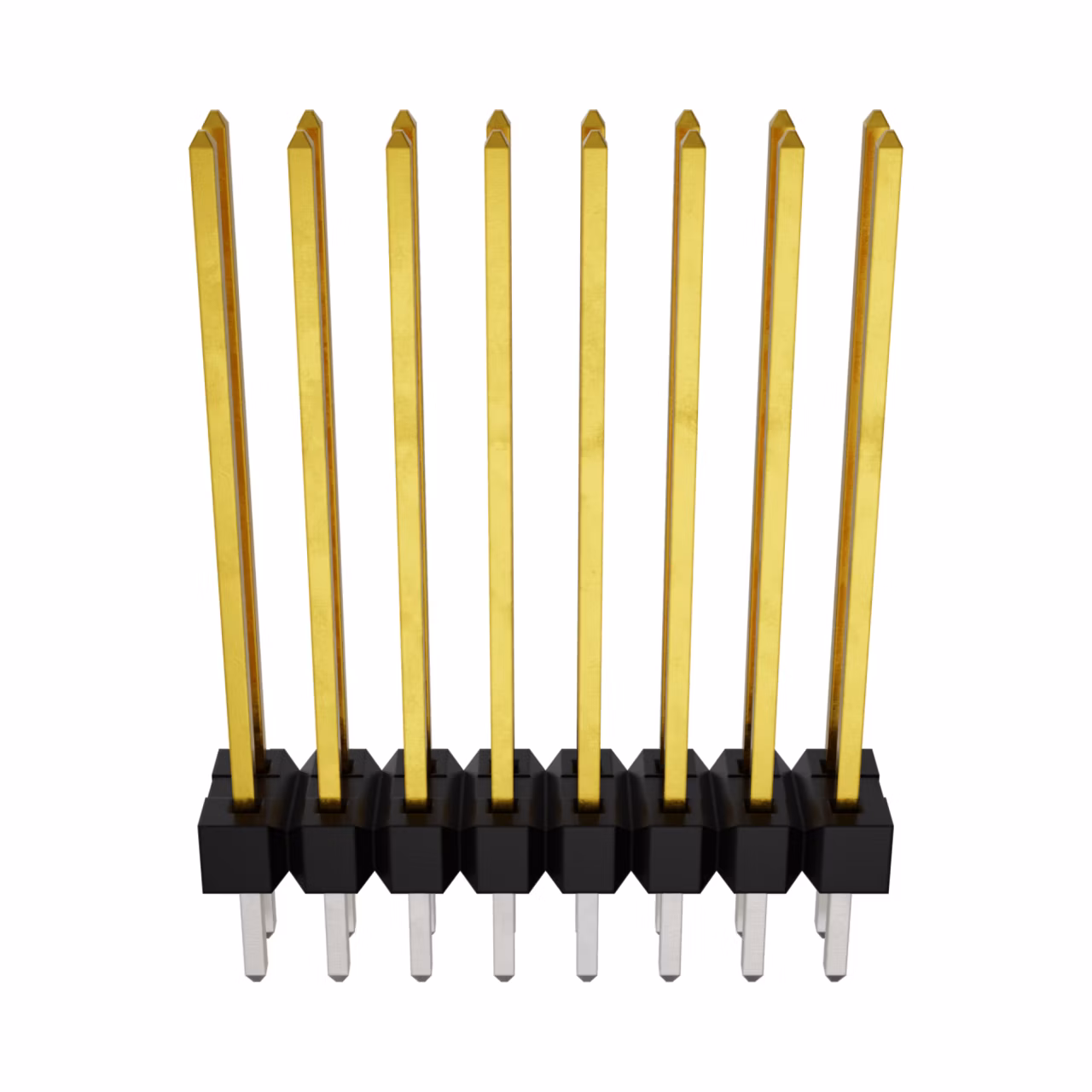 C-Grid Header, 2.54mm Pitch, Through Hole, Dual Row, Vertical, 16 Circuits, 0.75µm Gold (Au) Plating, Tray Packaging, Lead-Free for sale