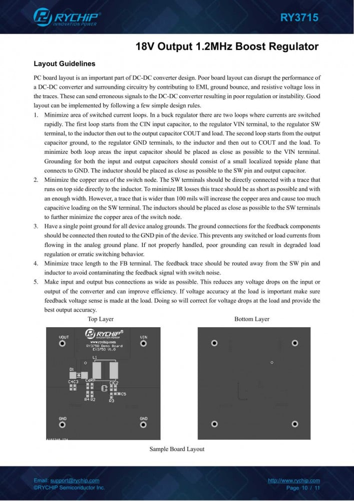 RY3715 datasheet page 10