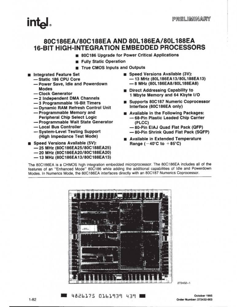 TN80C186EA datasheet page 2