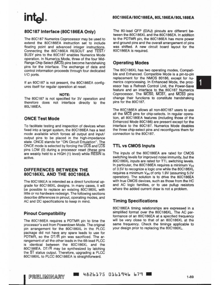 TN80C186EA datasheet page 9