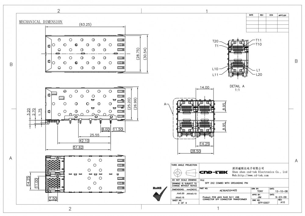 AE90A2104405 drawing page 2