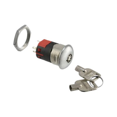 C&K Y101132W203NG Keylock Switch