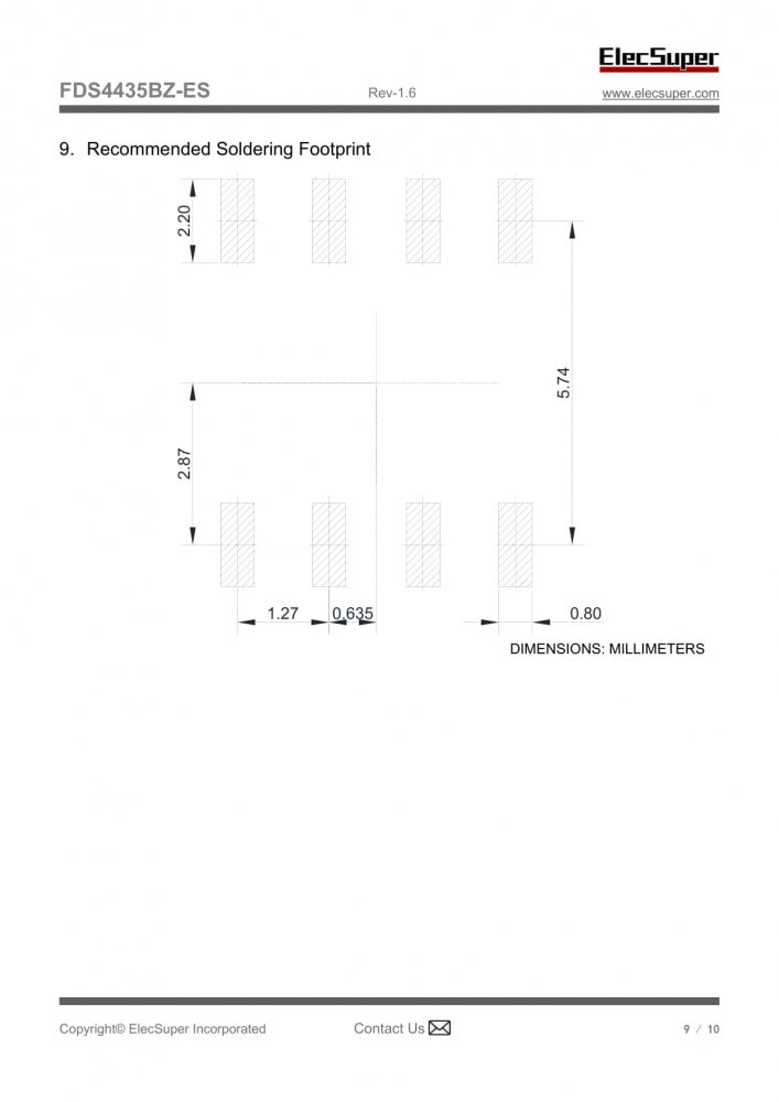 FDS4435BZ-ES datasheet page 9
