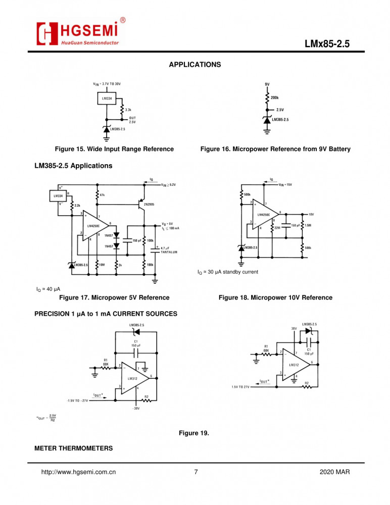 LM285M-2.5/TR datasheet page 7