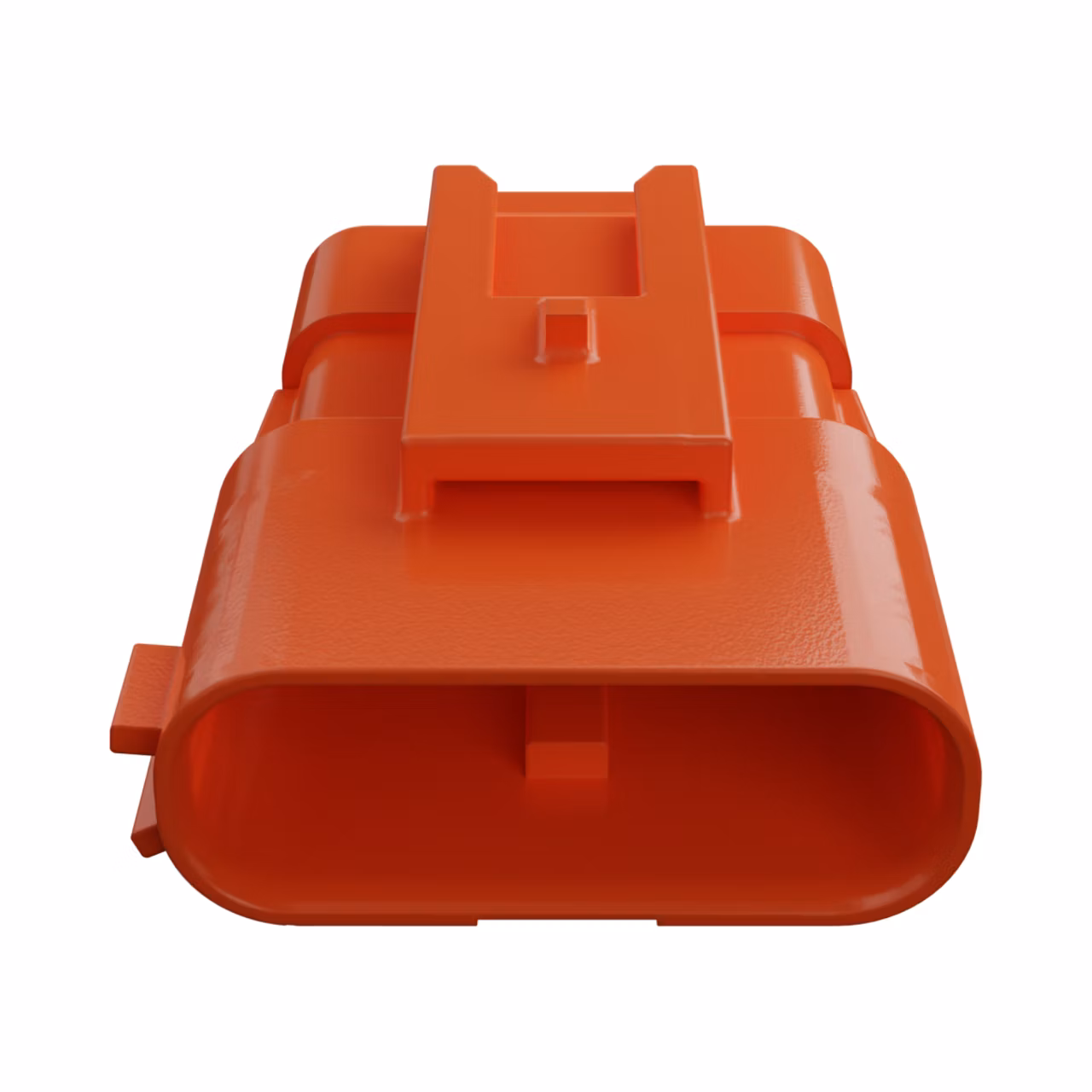 Squba Sealed Plug Assembly with Clipslot, 1.80mm Pitch, Single Row, 10 Circuits, Orange for sale