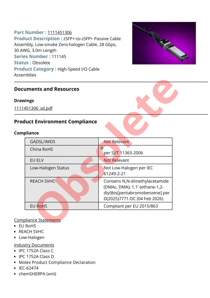 1111451306 product drawing page 1