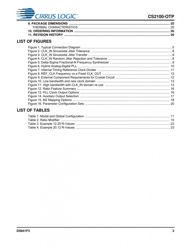 CS2100P-DZZR technical document page 3