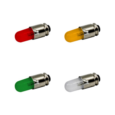 LED Lamp T-1 3/4 Midget Groove Red/Green 15V for sale