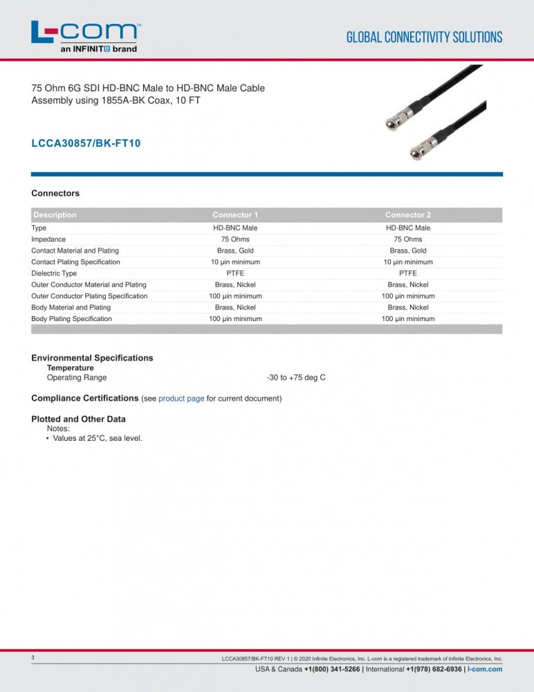LCCA30857/BK-FT10 datasheet page 3
