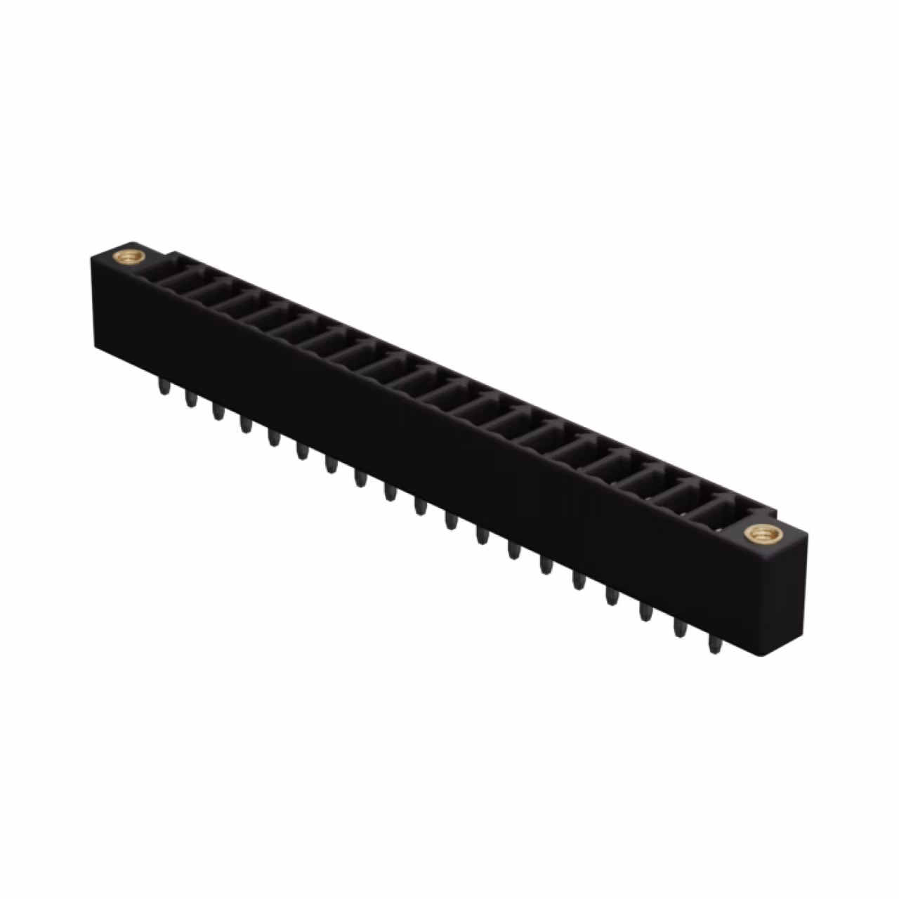 3.81mm Pitch Eurostyle Vertical PCB Header, with Threaded Retention Inserts, 19 Circuits for sale