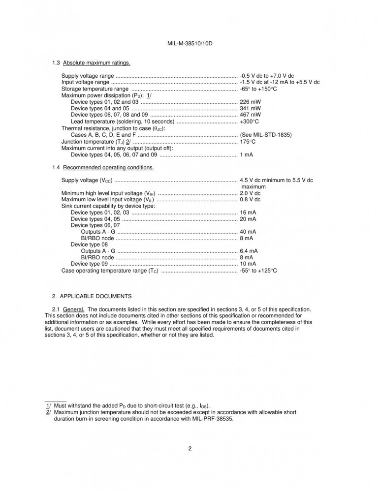 5446BEA technical document page 3